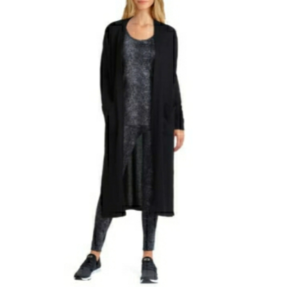 H by Halston | Sweaters | New H Halston Studio Open Front Knit Longline ...